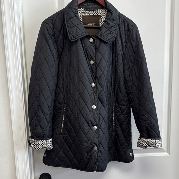 Coach | Jackets & Coats | Coach Womens Black Quilted Jacket | Poshmark